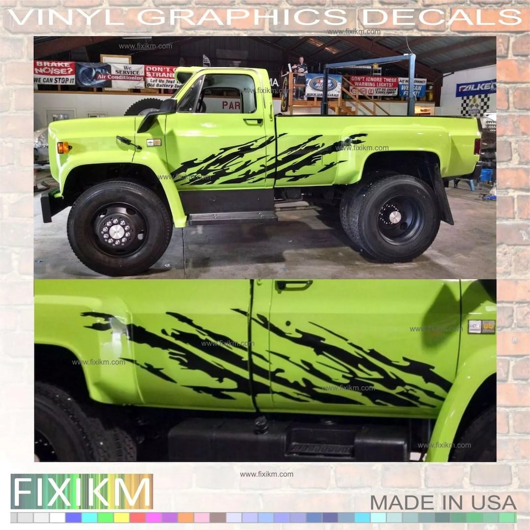 4x4 Off-road Style MUD SPLASH Graphics Decal for Trucks Cars Van Suv ...