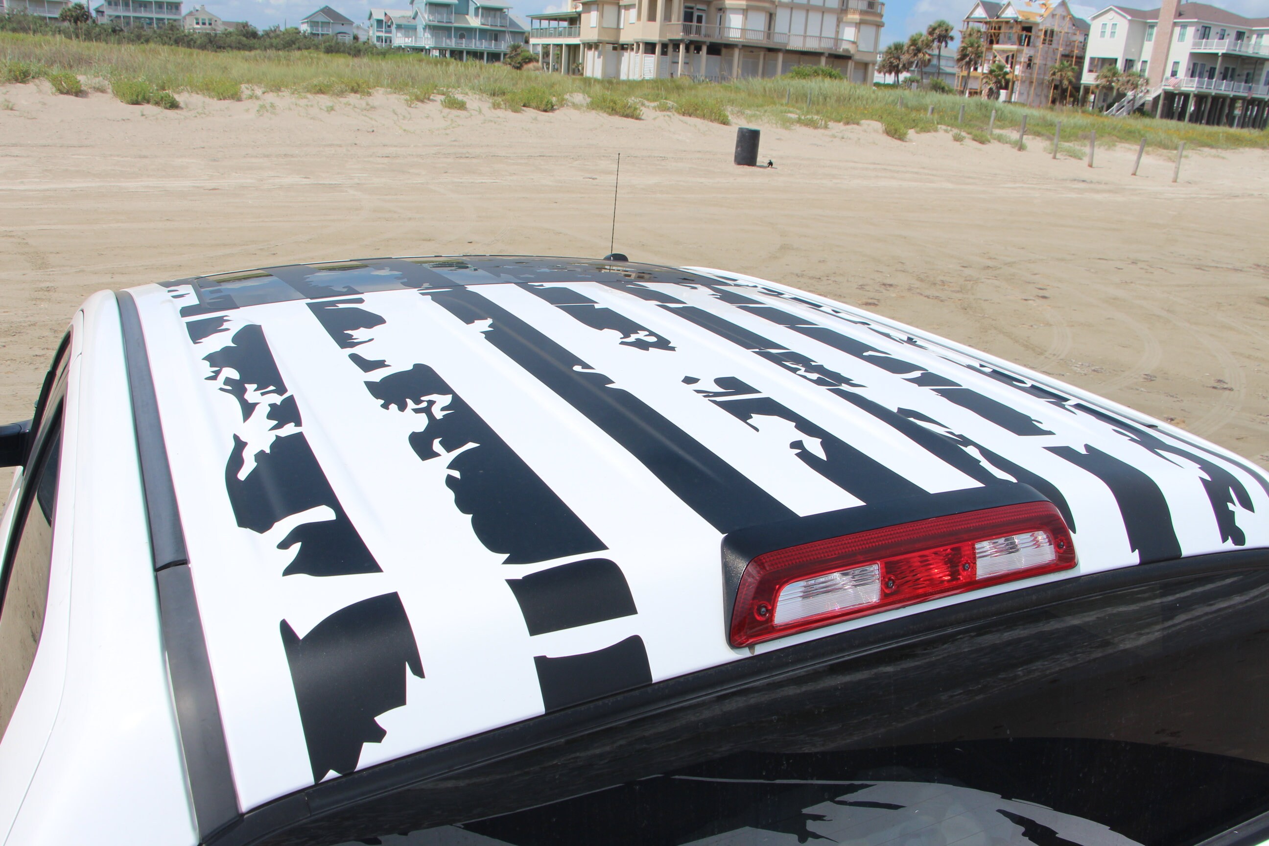 LARGE Size Vinyl Sticker Decal AMERICAN FLAG Fitl for Roof - Etsy