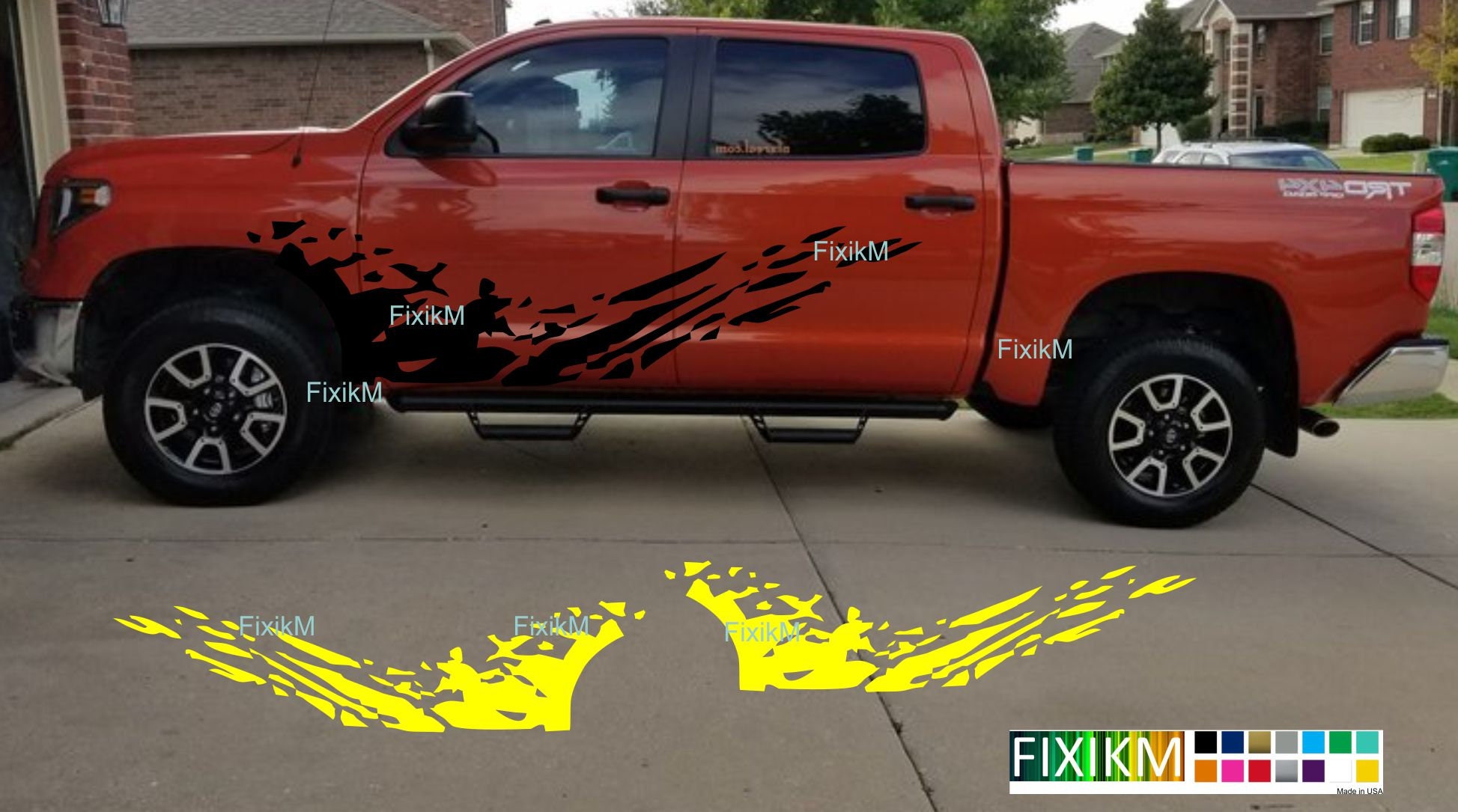 4X4 AWD 4WD off Road Offroad Style Mud Splash Graphic Vinyl | Etsy