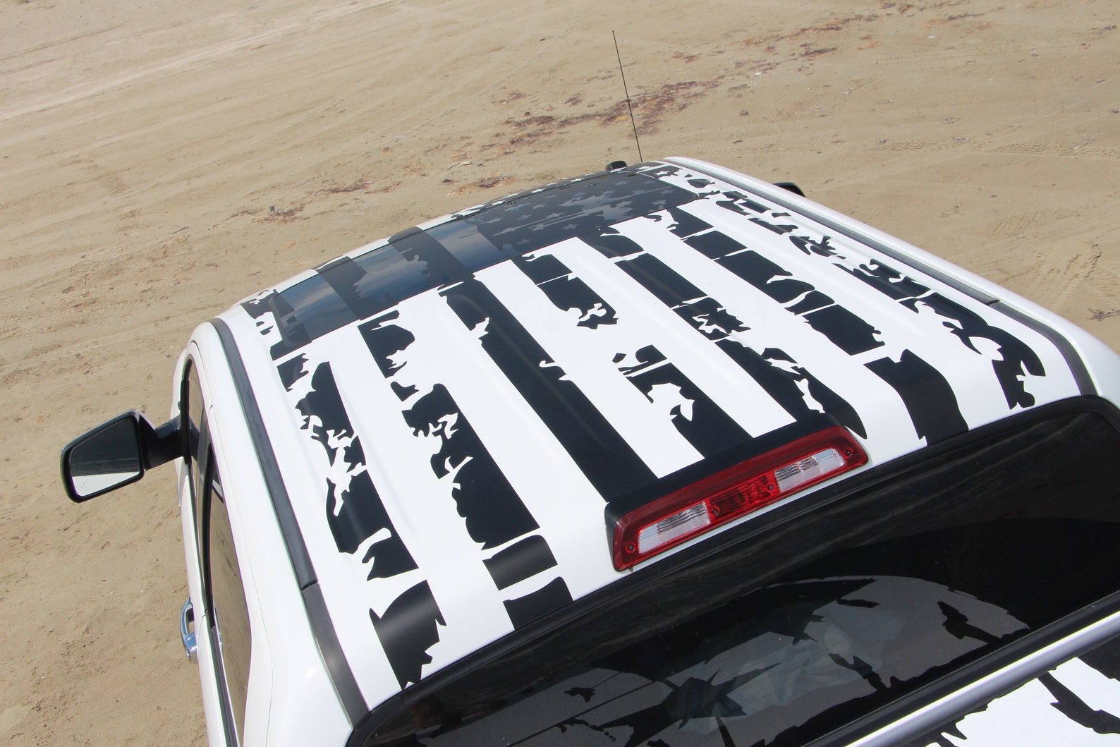 LARGE Size Vinyl Sticker Decal AMERICAN FLAG Fitl for Roof - Etsy