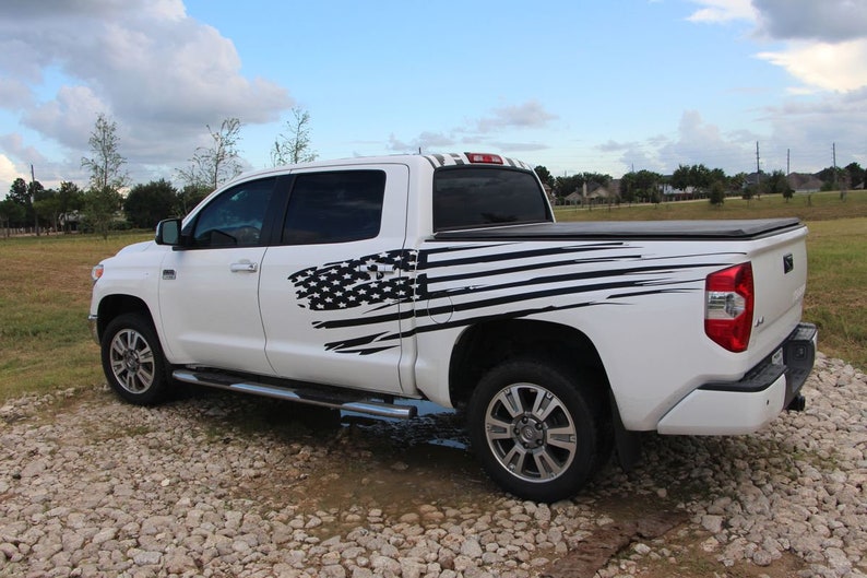 2X LARGE Vinyl AMERICAN FLAG Decal Sticker for Car Trucks - Etsy