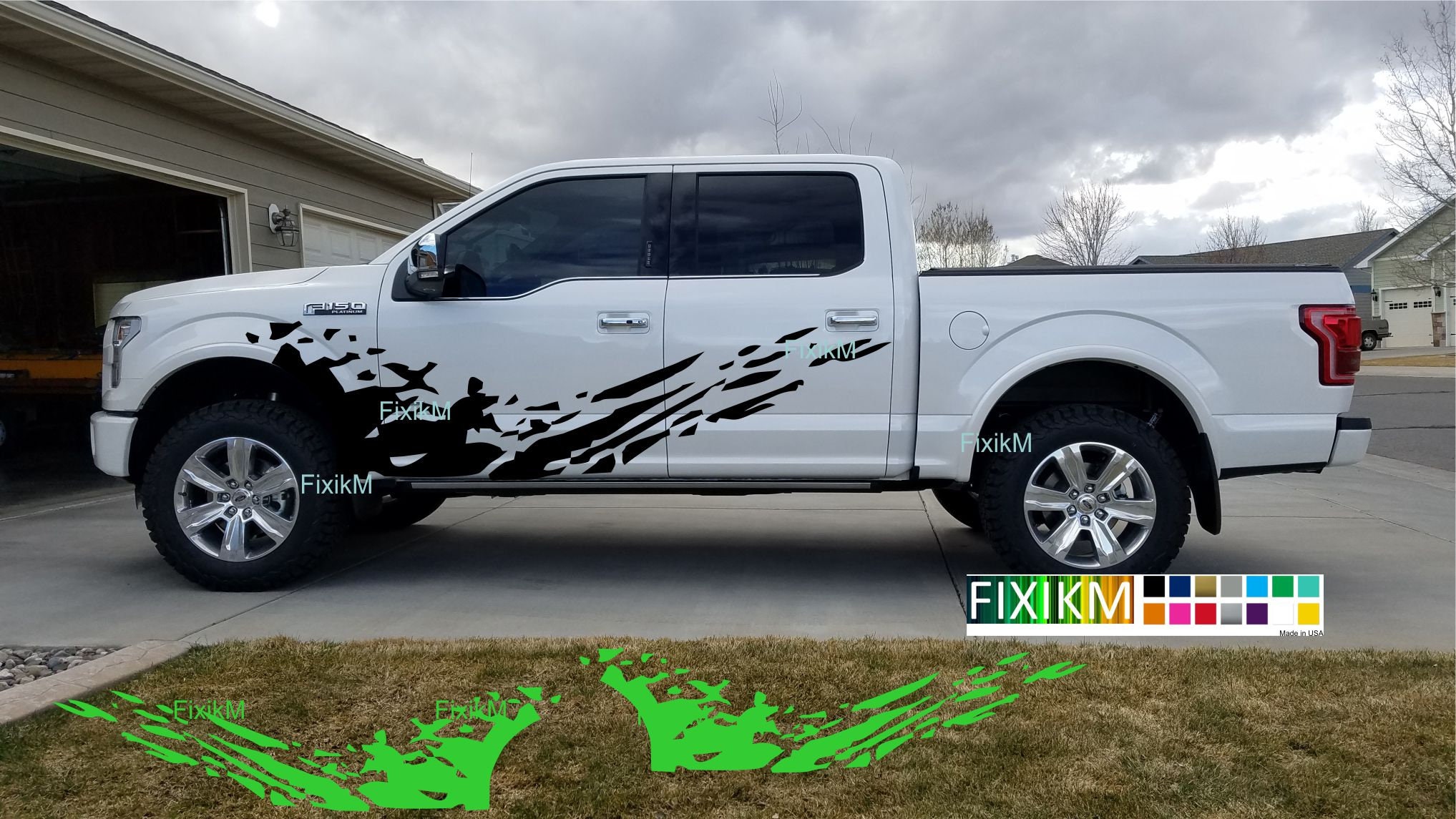 MUD SPLASH Side Graphics Vinyl Decal Stickers UNIVERSAL Size - Etsy Canada