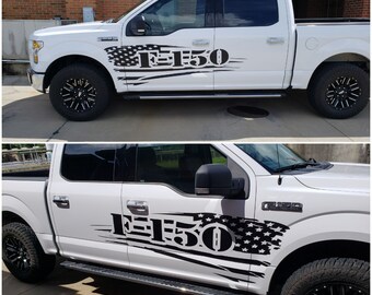 Large American Flag Graphics Vinyl Decal for Ford F-150 F150 | Etsy