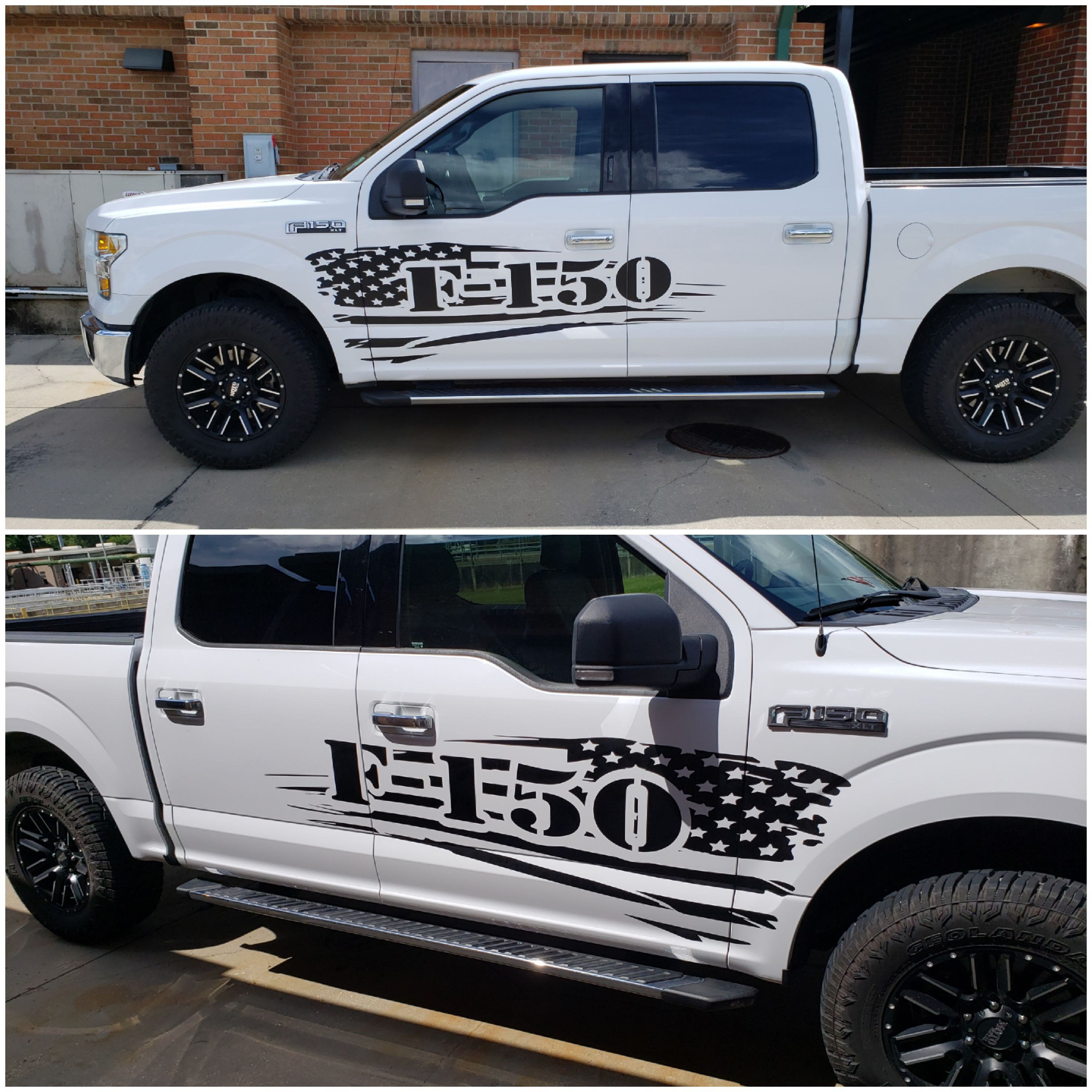 American Flag Graphics Vinyl Decal for Ford F-150 F150 Left - Etsy