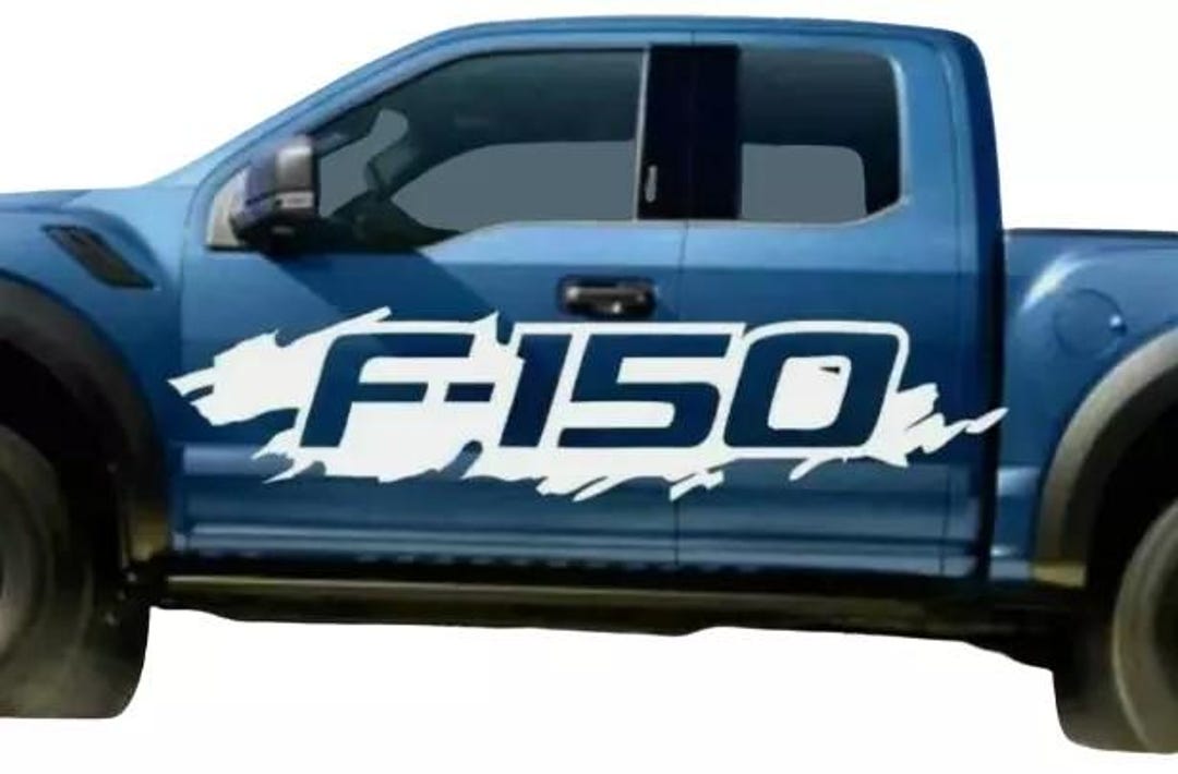 For Ford F150 F-150 Splash Decal Stickers Set Left Right Side Graphics ...