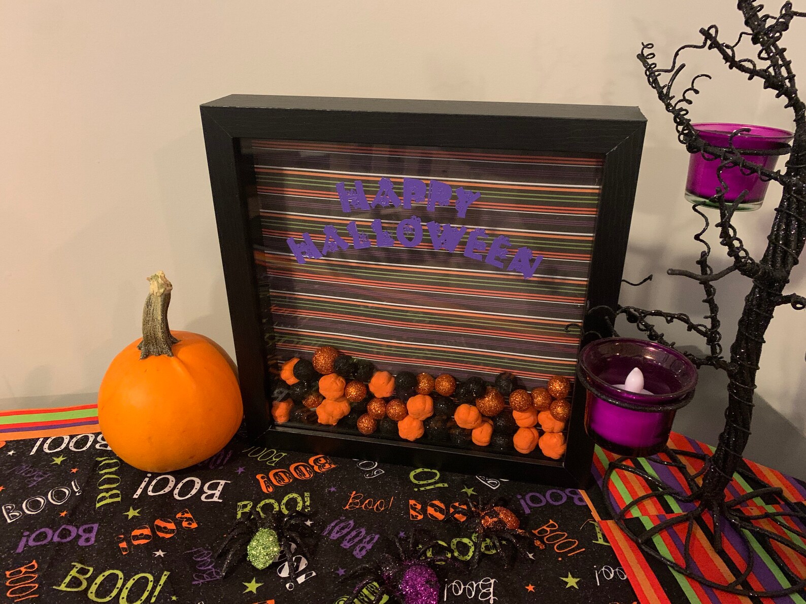 Halloween Shadow Box, Happy Halloween, Halloween Decor, Home Decor ...