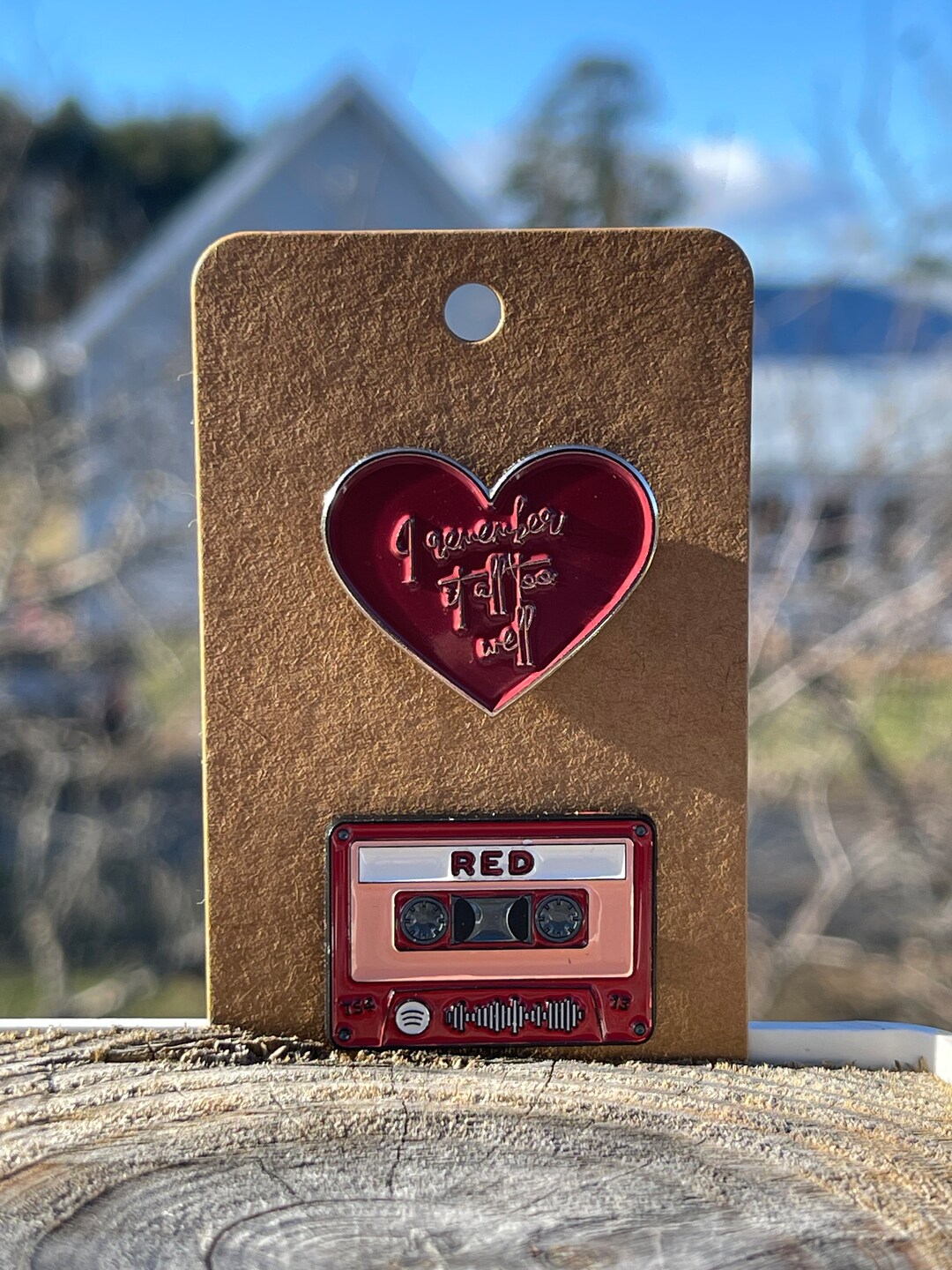 T. Swift Red Album Inspired Pin Pack - Etsy