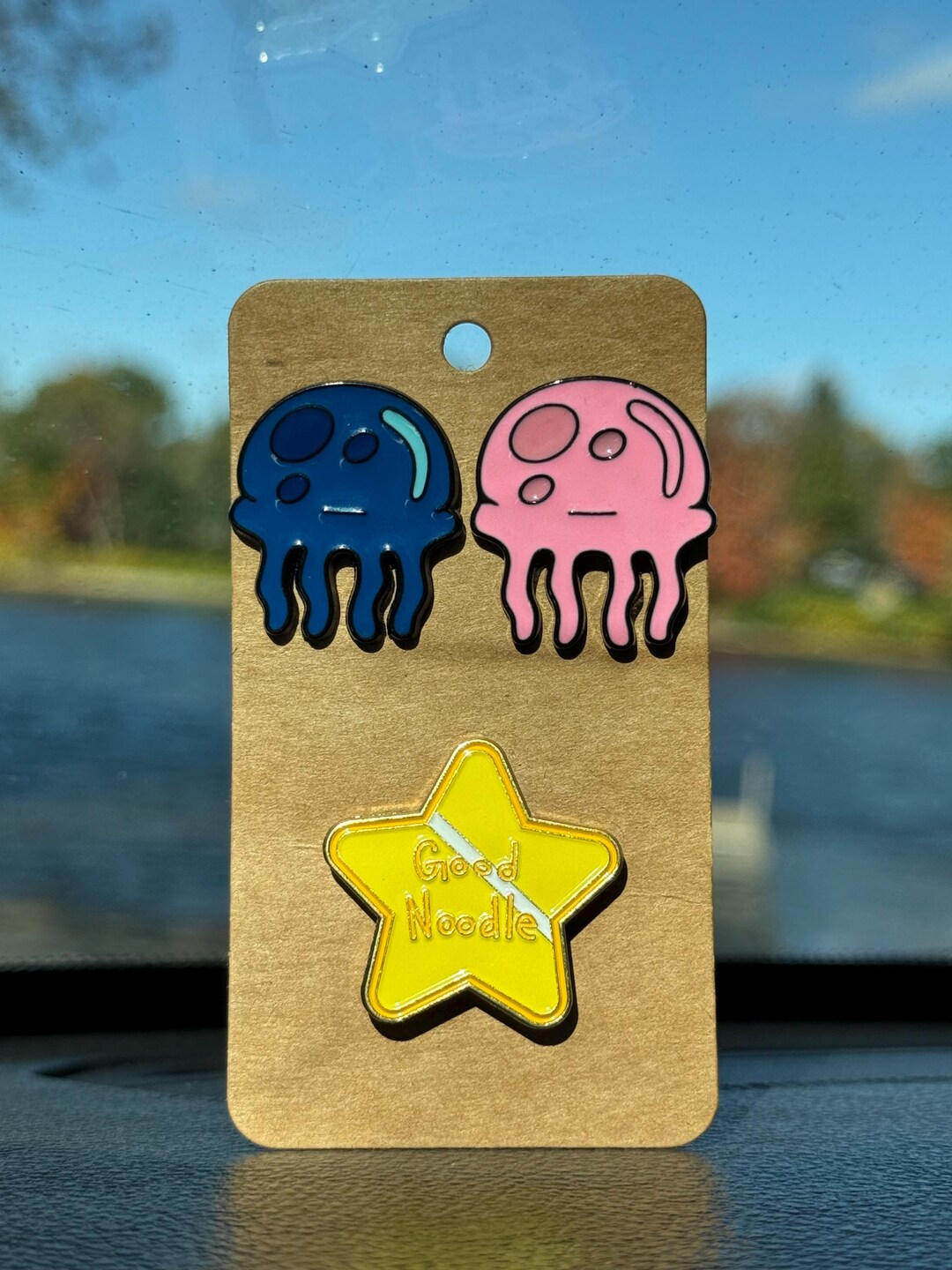 Good Noodle Star & Jellyfish Pins - Etsy