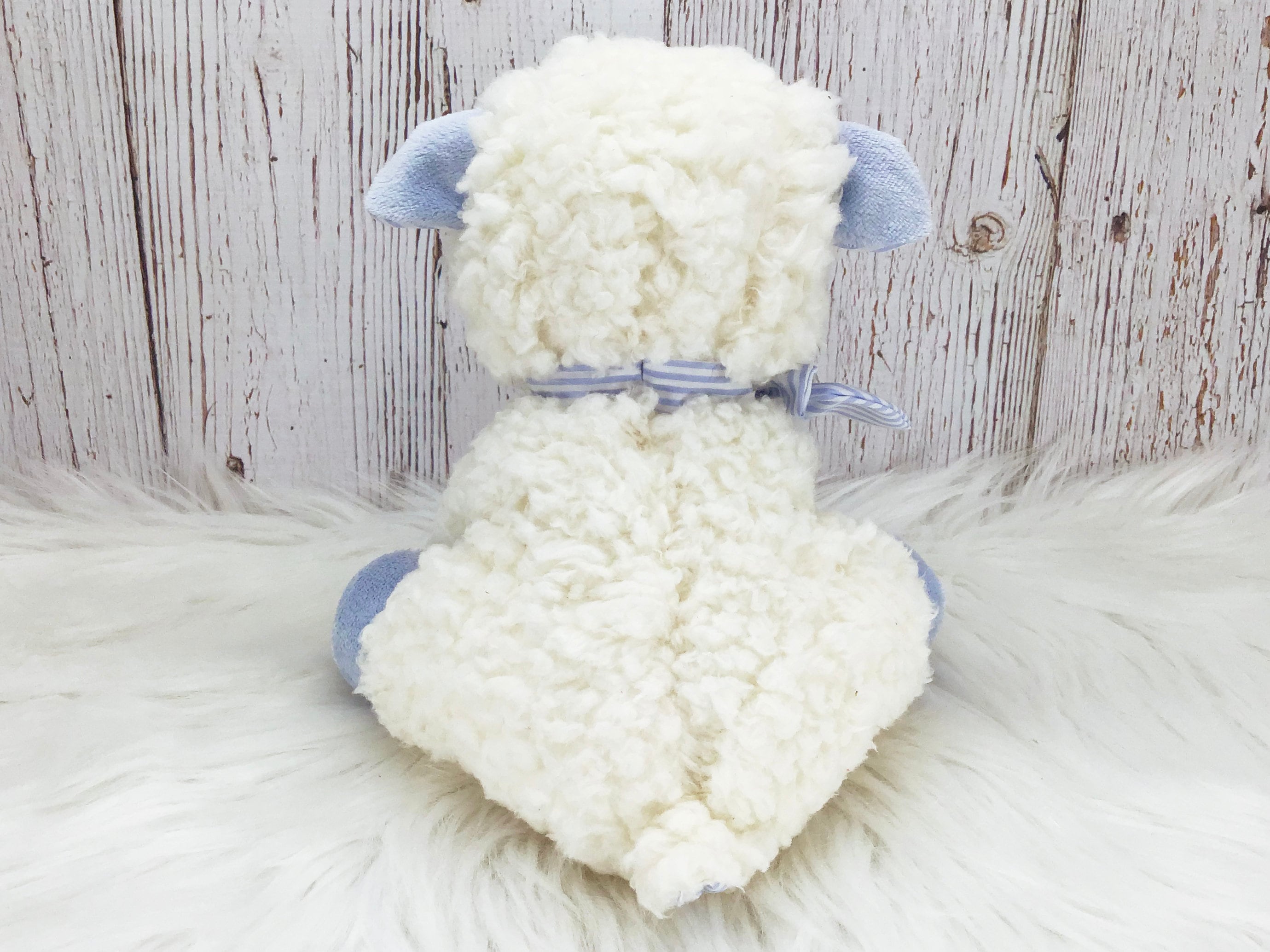Baptism Lamb Personalized Baptism Gift Stuffed Lamb Baptized - Etsy