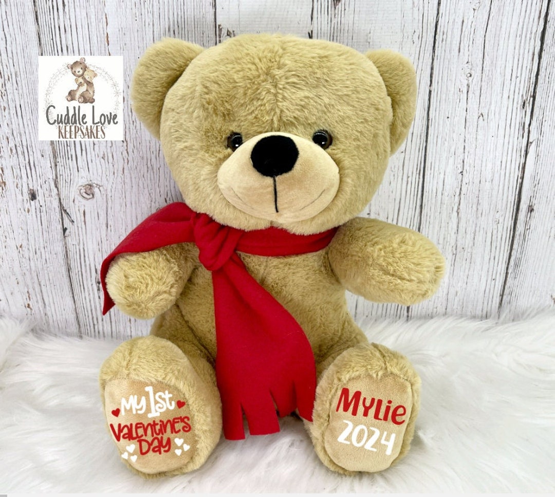 1st Valentine s Day Baby s First Valentine s Day Teddy Bear Valentine 1st-valentine-s-day-baby-s-first-valentine-s-day-teddy-bear-valentine