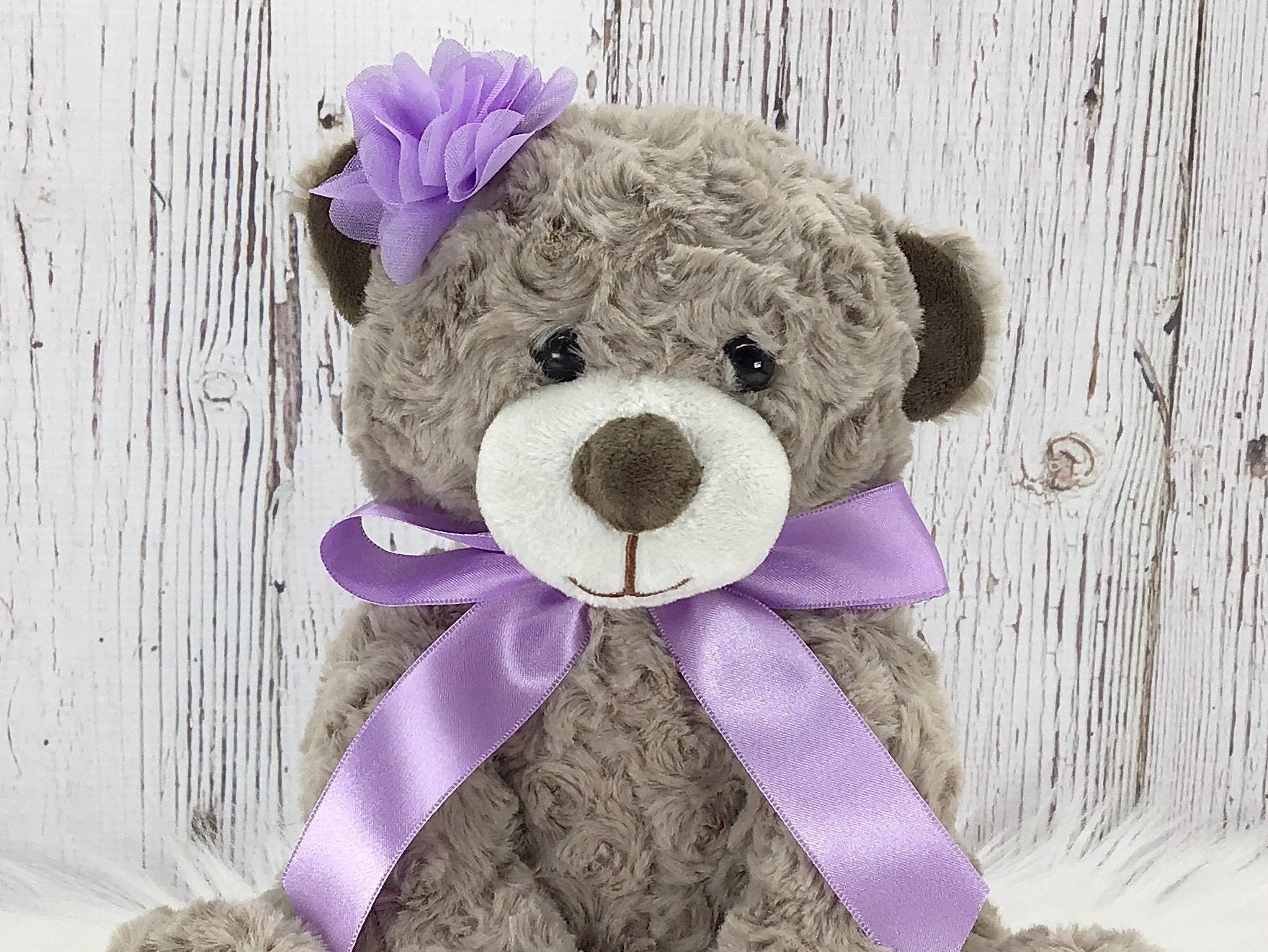 Flower Girl Teddy Bear Stuffed Animal Flower Girl Proposal | Etsy
