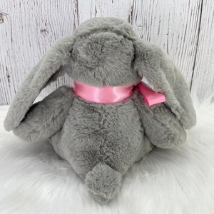 Adoption Bunny Rabbit Stuffed Animal, Personalized Adoption Gift ...