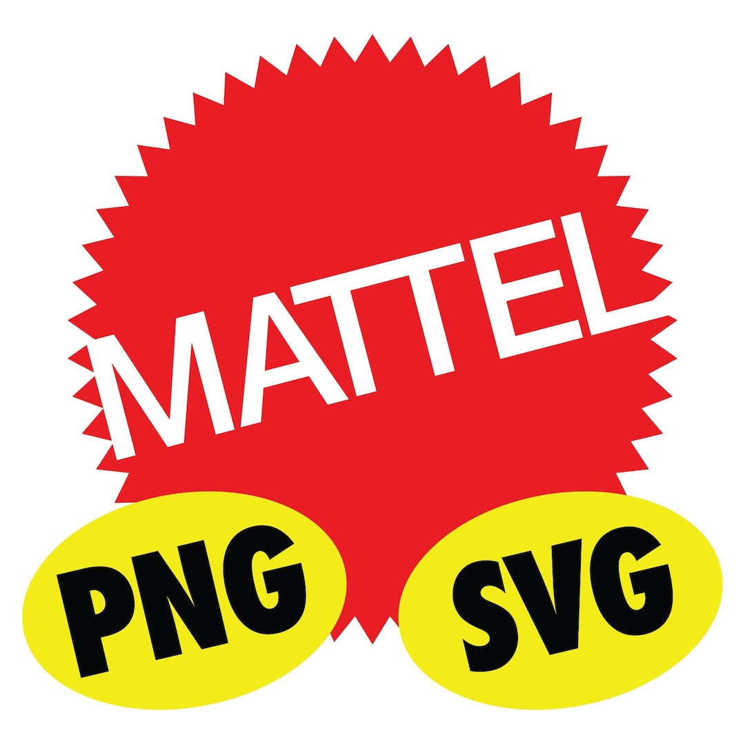 MATTEL Logo in SVG and PNG Files - Etsy