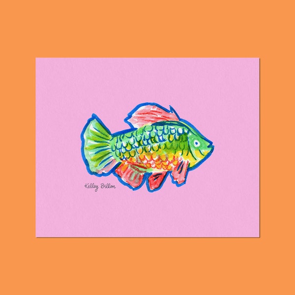 Funky Fish - Etsy