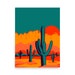 8x10 Saguaro Wall Art - Cactus Decor Tucson Arizona Arizona Gifts ...