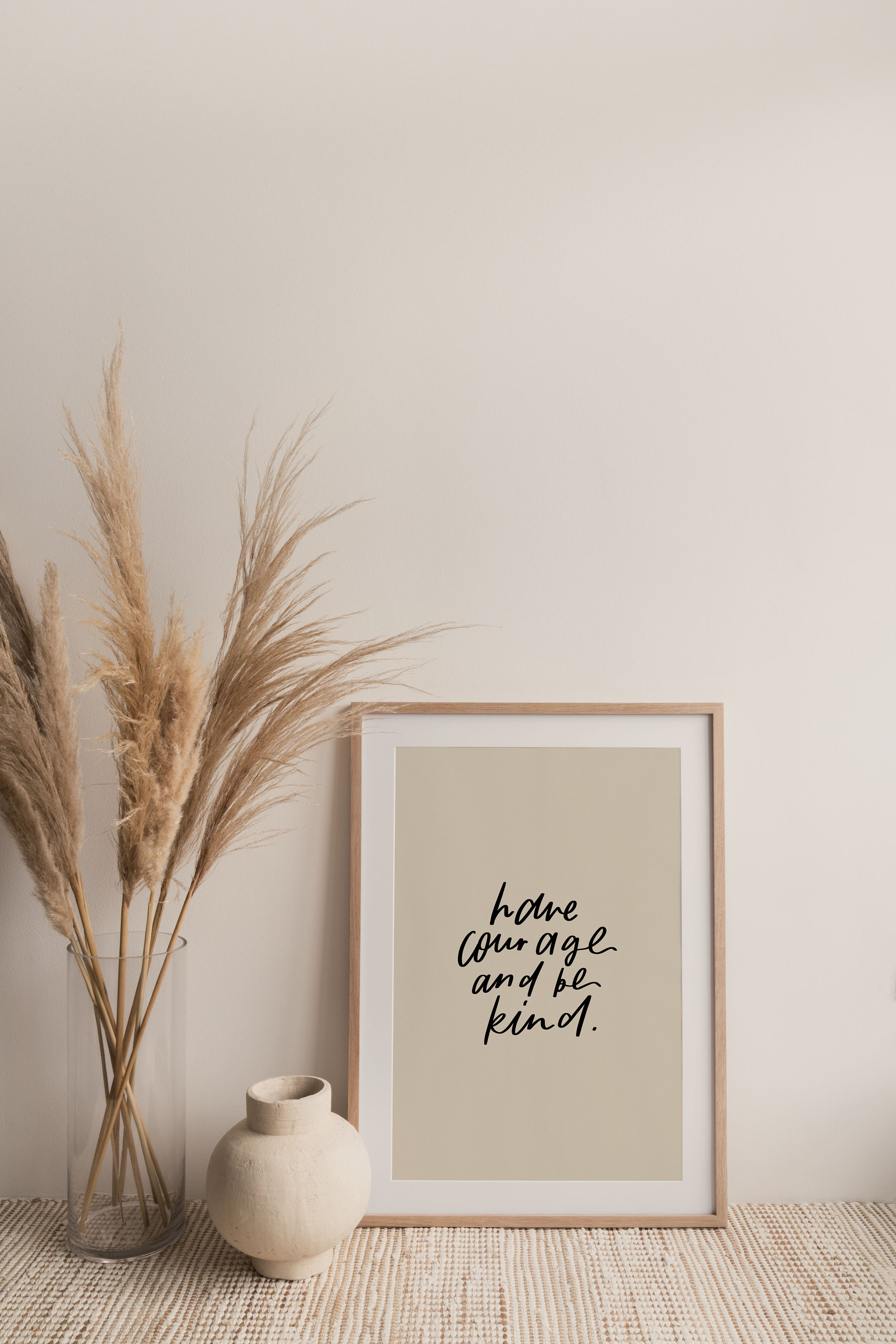 Have Courage and Be Kind - Art Print Download - Etsy