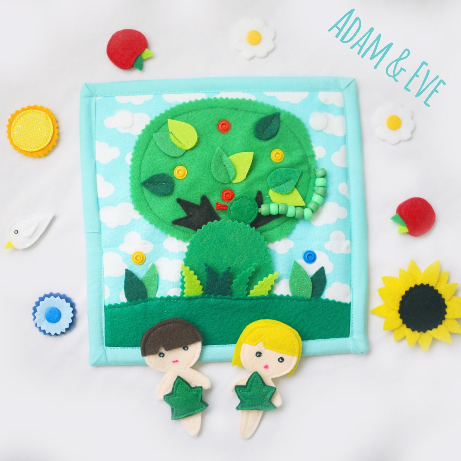 Quiet book Toddler Sensory book Travel Toddler Toys | Etsy