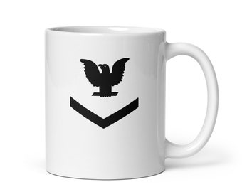 US Navy First Class Petty Officer FCPOA 11oz Mug, Enlisted 1st Class ...