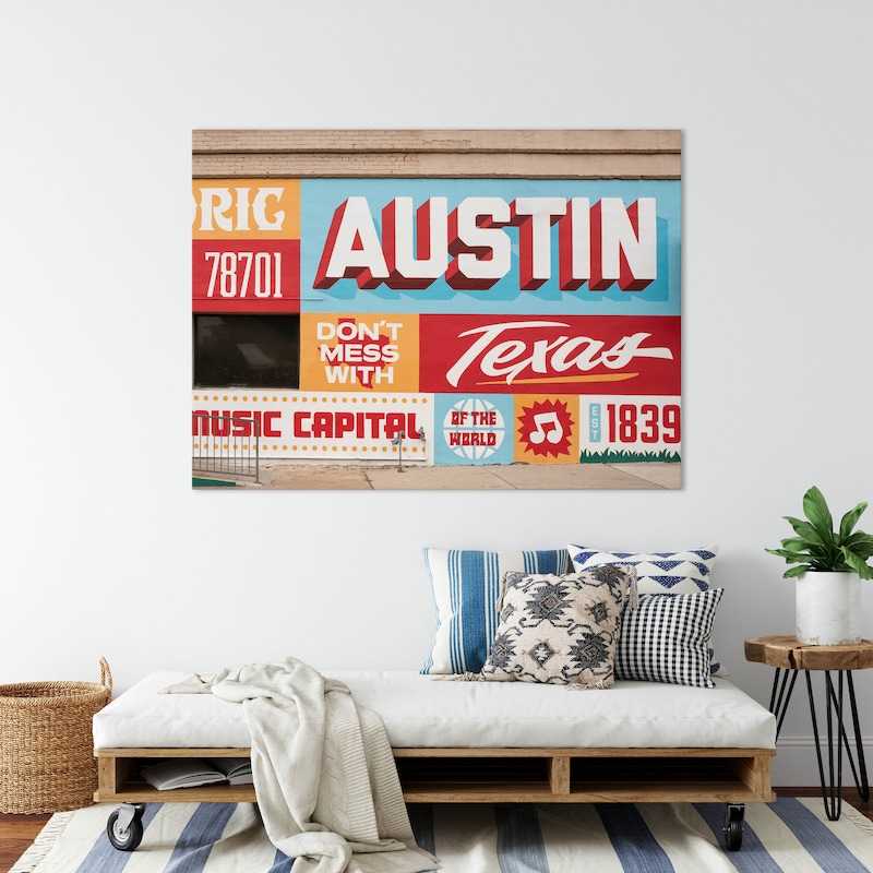 Texas Wallpaper Mural - Etsy