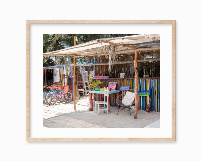 Beach Shacks - Digital Wall Art Print - Printable File - JPEG ...