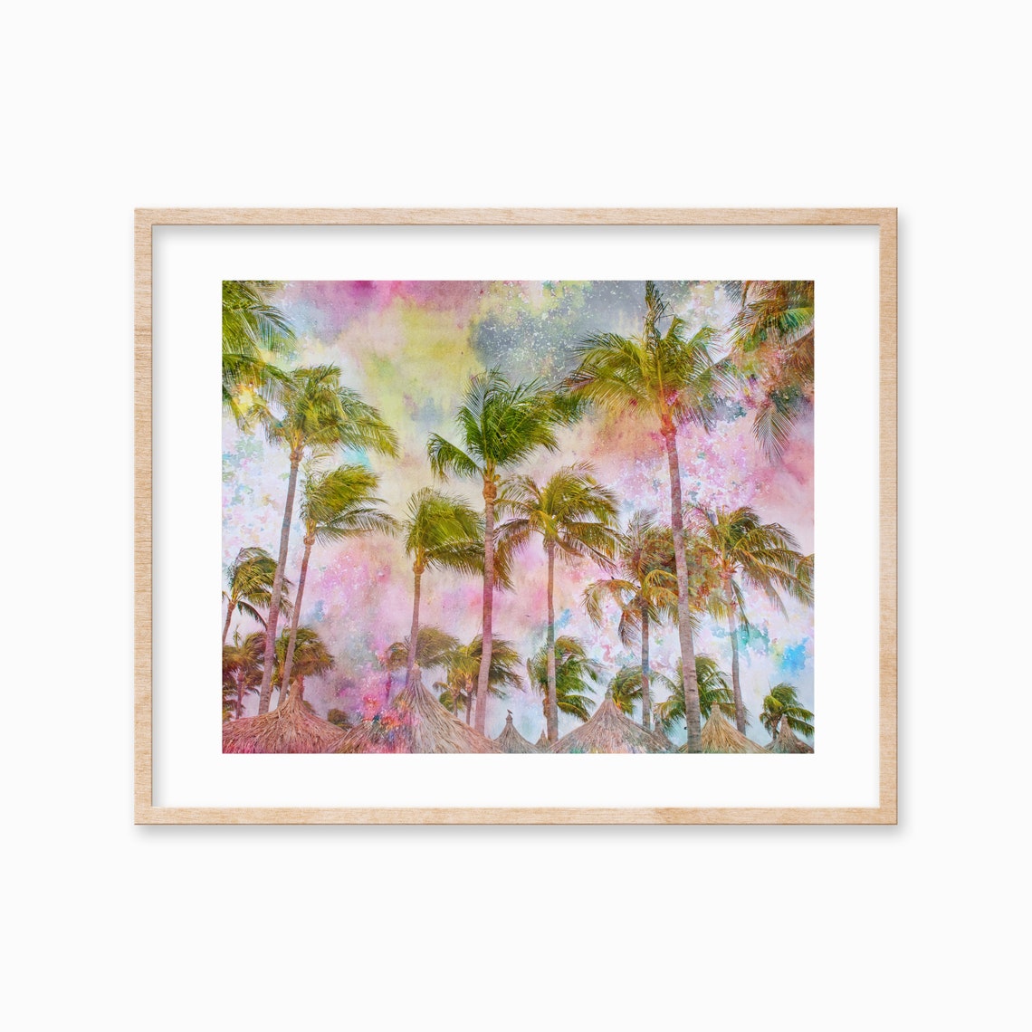 Aruba Palm Trees Print Beach Photography Printable Digital | Etsy