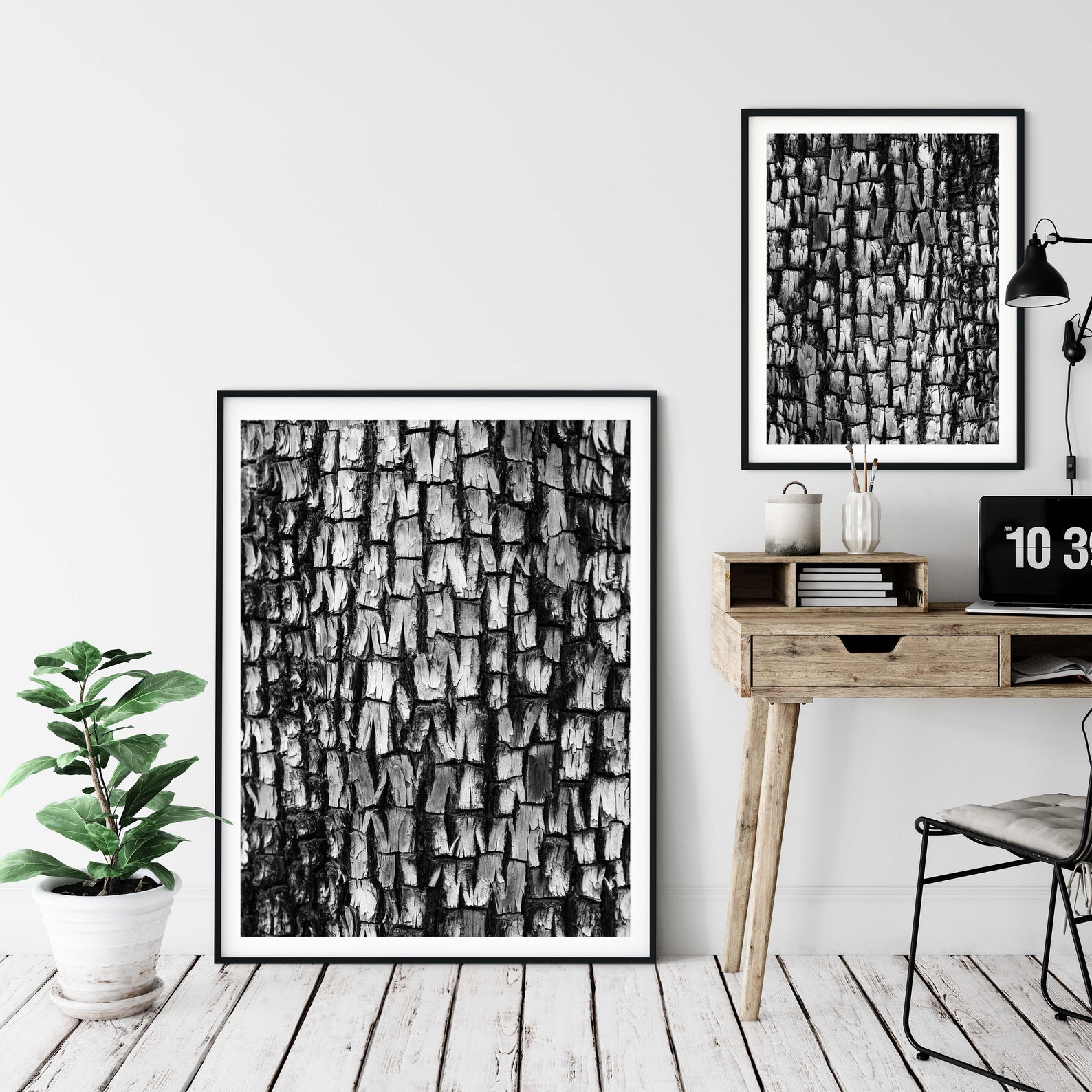 Tree Bark Prints, Printable, Set of 2 Prints, Prints, Cafe Art, Office ...