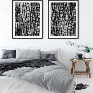 Tree Bark Prints, Printable, Set of 2 Prints, Prints, Cafe Art, Office ...