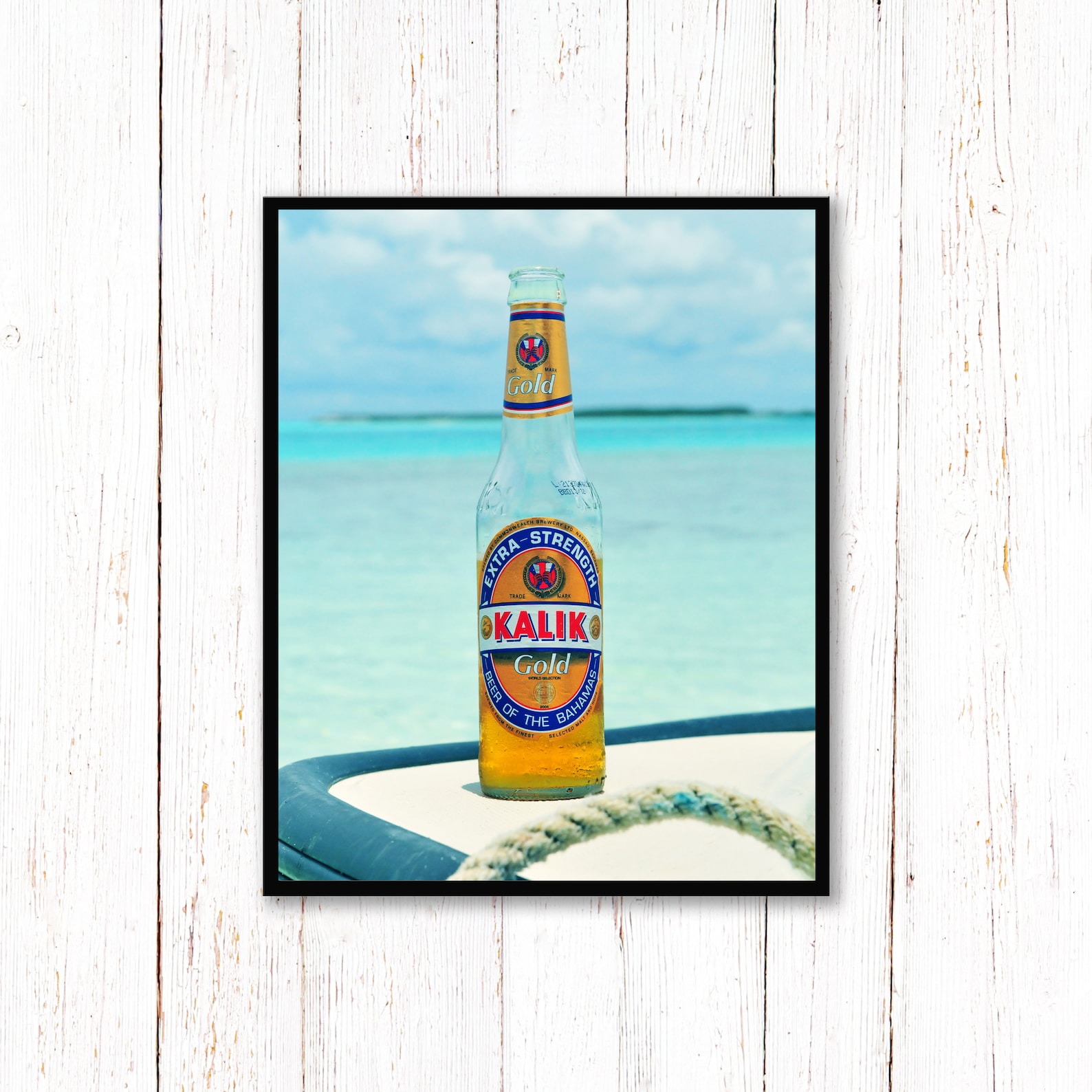 Kalik Beer Wall Art Print Printable Digital Download Blue - Etsy