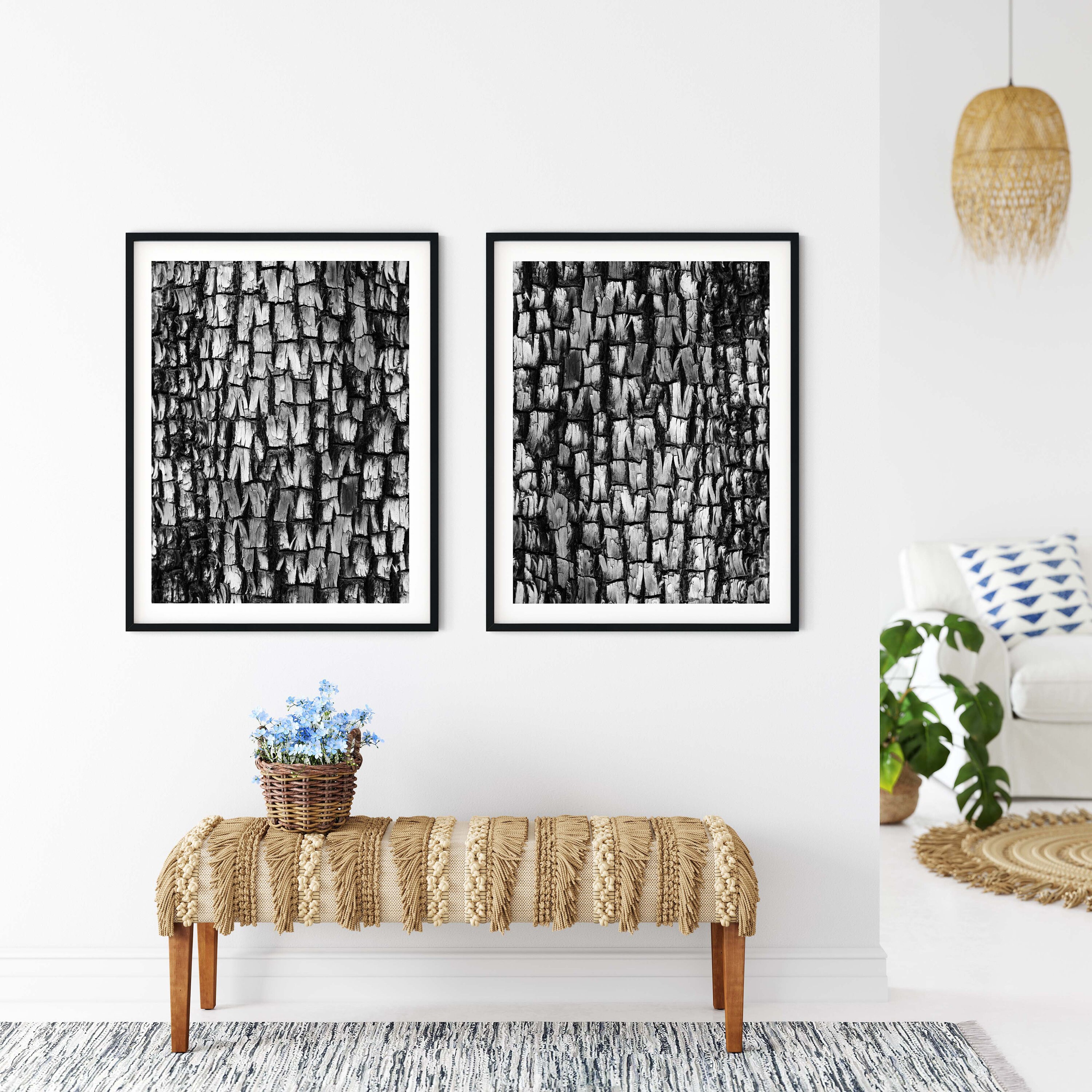 Tree Bark Prints, Printable, Set of 2 Prints, Prints, Cafe Art, Office ...