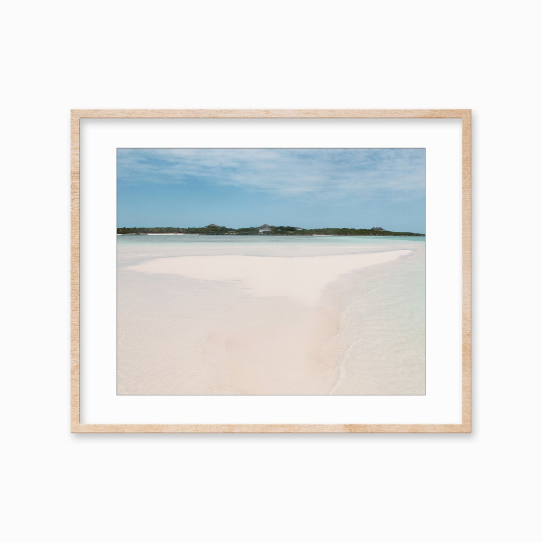 Bahama Sand Beach Photography Print: Coastal Wall Art (digital Download ...