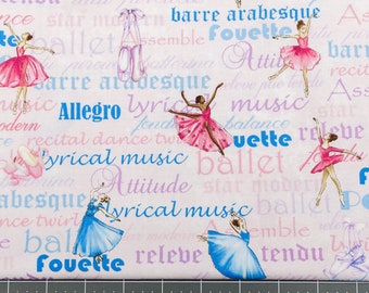 Prima Ballerina Fabric by Henry Glass - Etsy