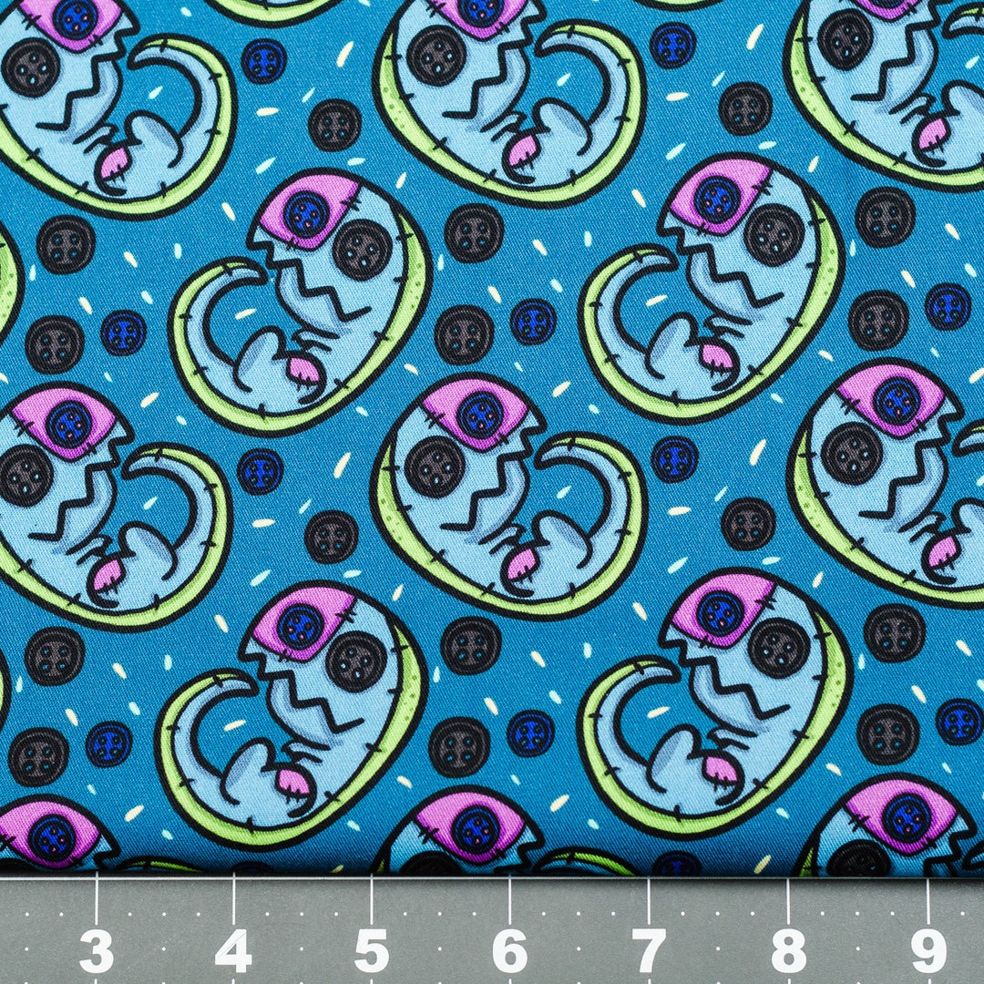 Custom Dino Embryo Fabric - Etsy