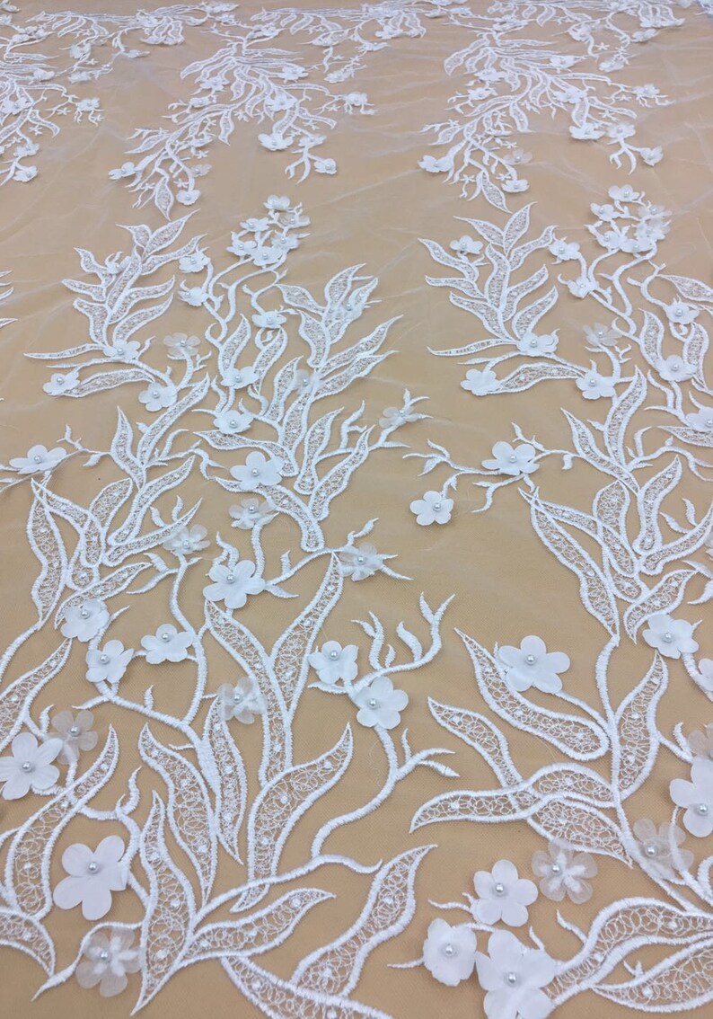 Fashion Wedding Lace Fabric Bridal Lace Fabric 51'' | Etsy