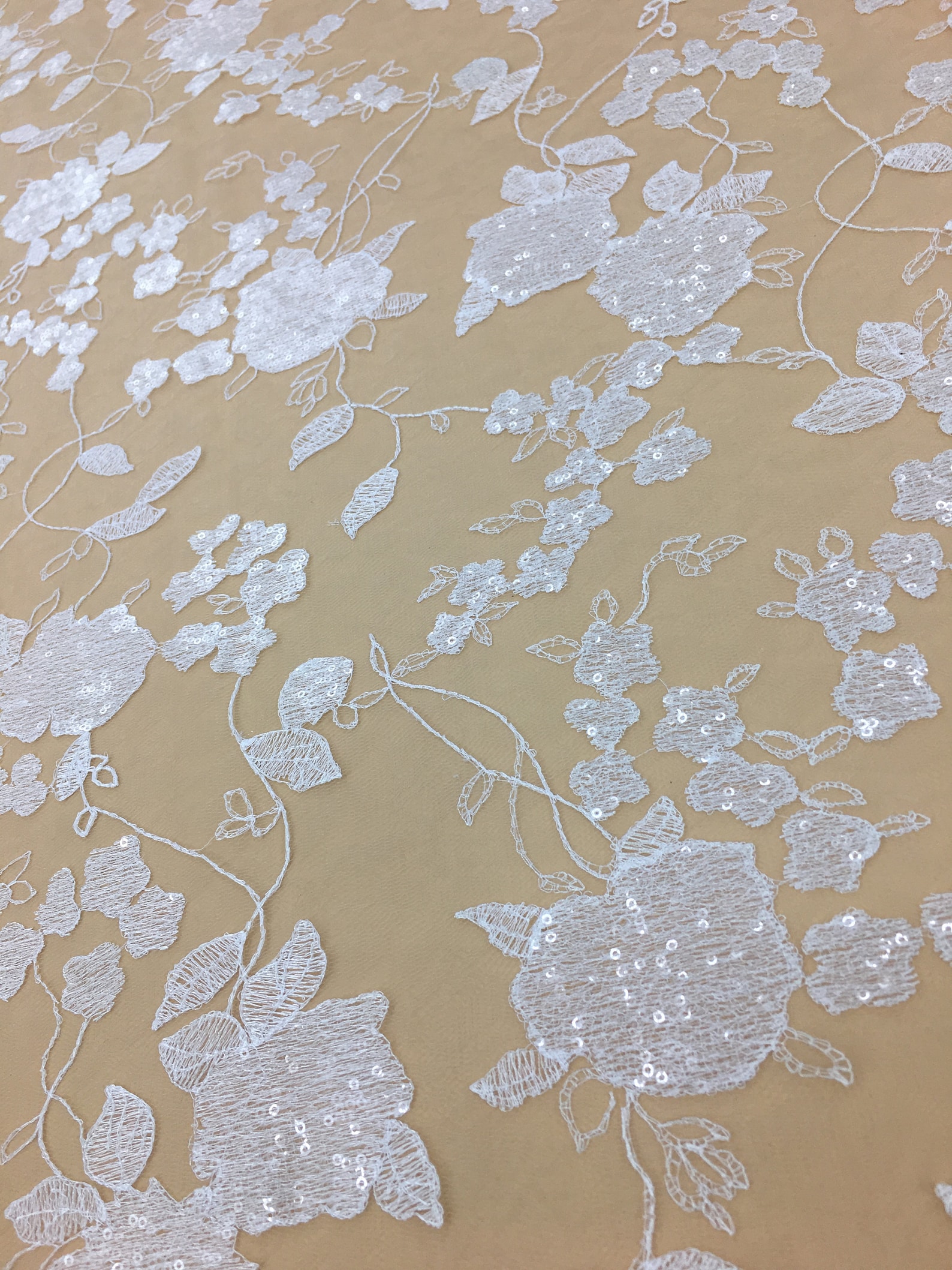 Wedding Dress Lace Fabric Bridal Embroidered Lace Beautiful - Etsy