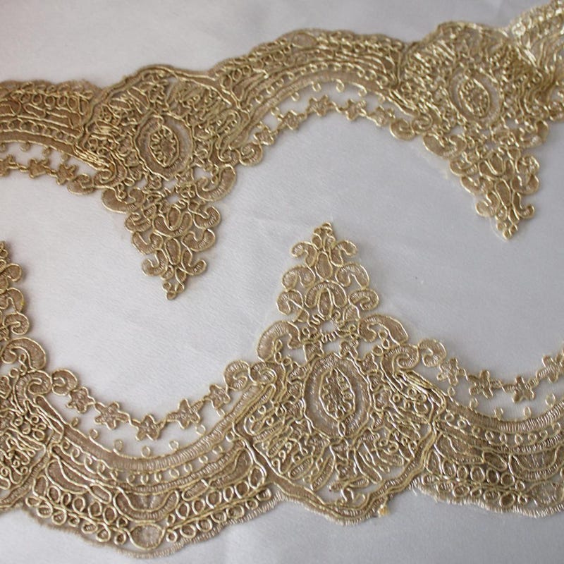 Golden Lace Trim - Etsy