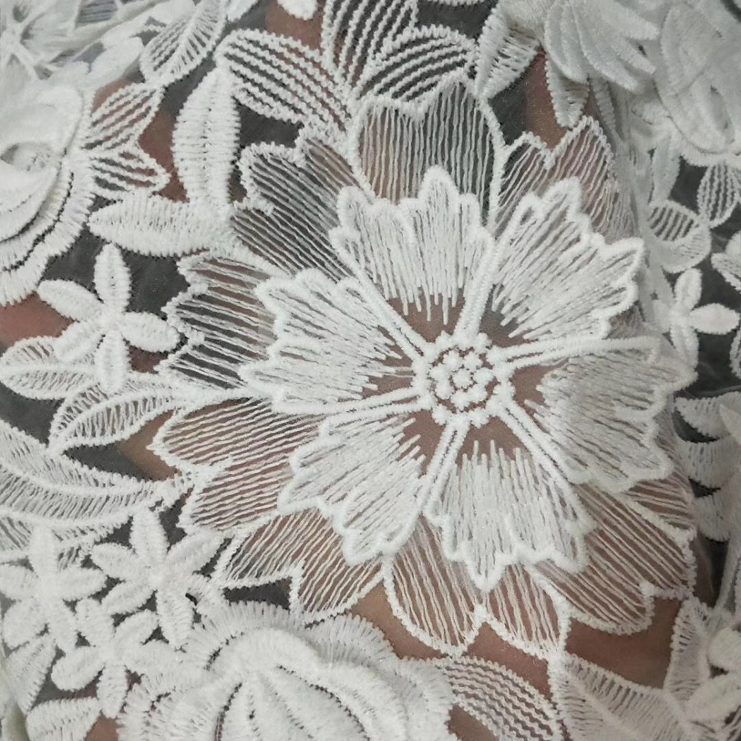 3d Lace Fabric With 3d Florals French Lace Fabric for Haute | Etsy