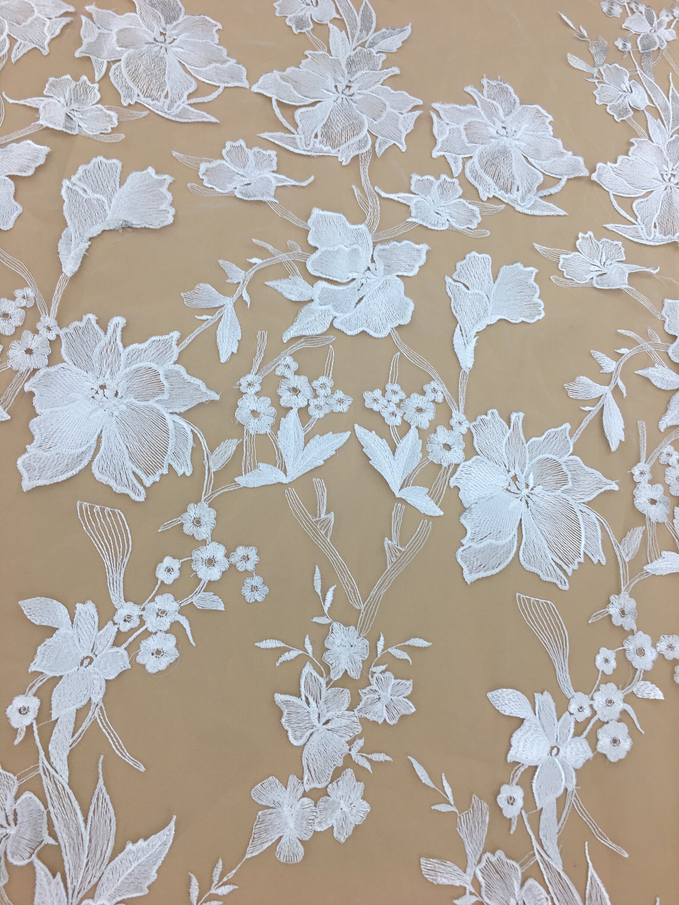 New Arrival Fashion Flower Lace Fabric Elegent Bridal Lace - Etsy