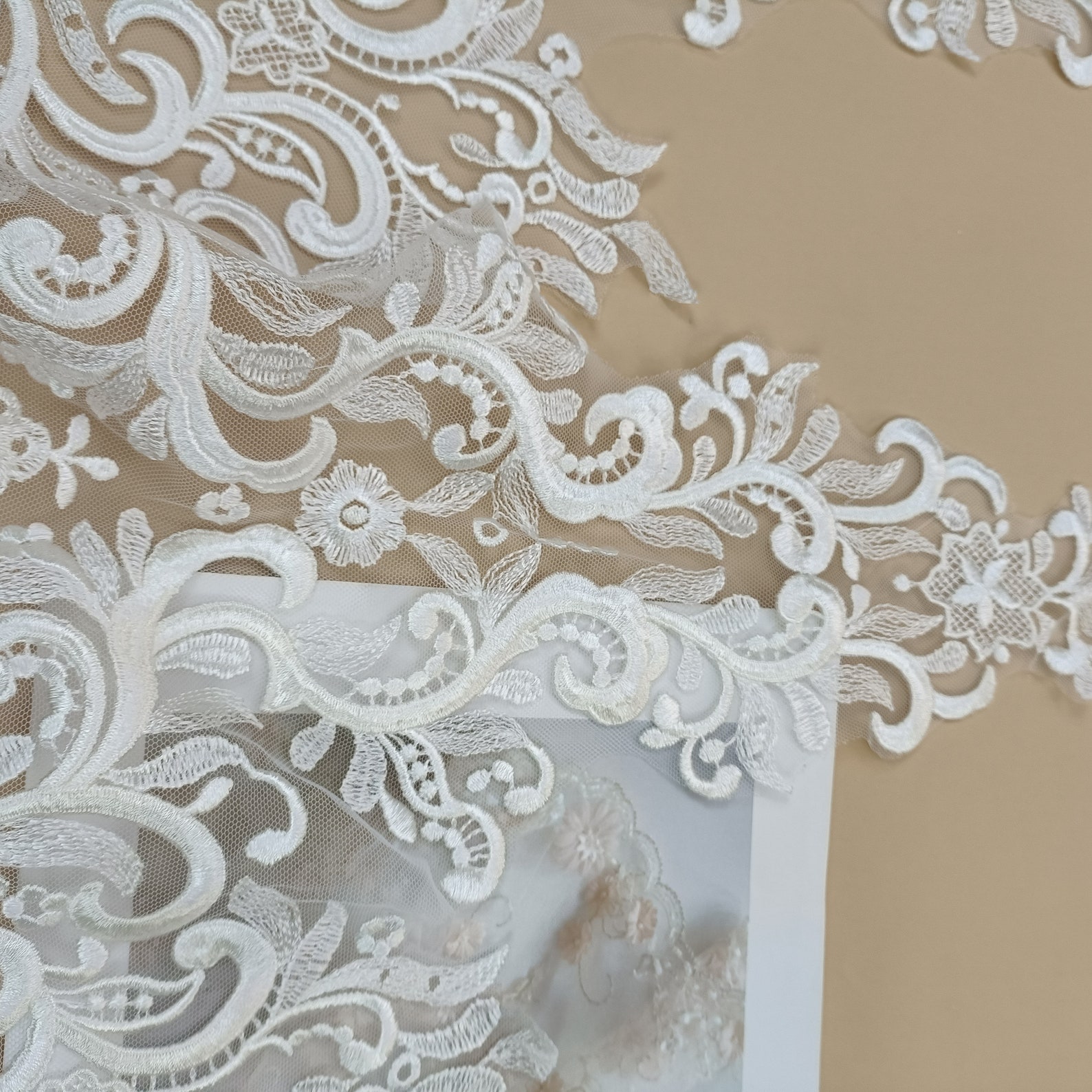 By Yard Alencon Lace Trim Floral Alencon Lace Heavy - Etsy