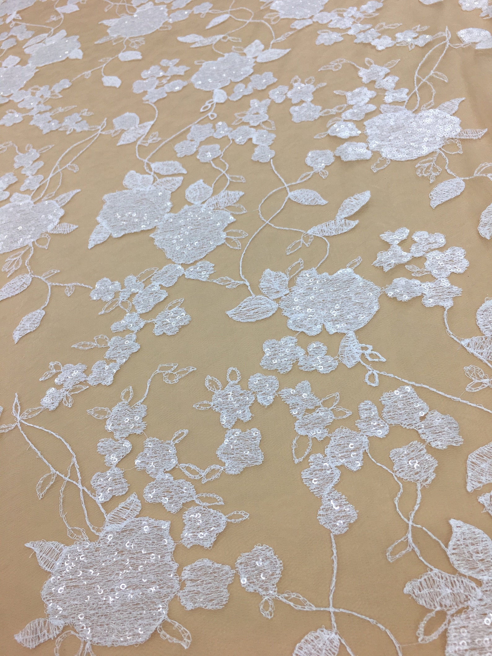 Wedding Dress Lace Fabric Bridal Embroidered Lace Beautiful - Etsy