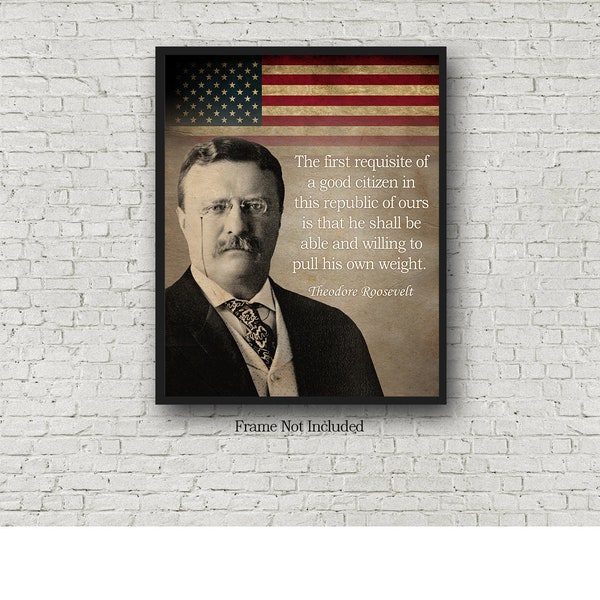 Theodore Roosevelt - Etsy