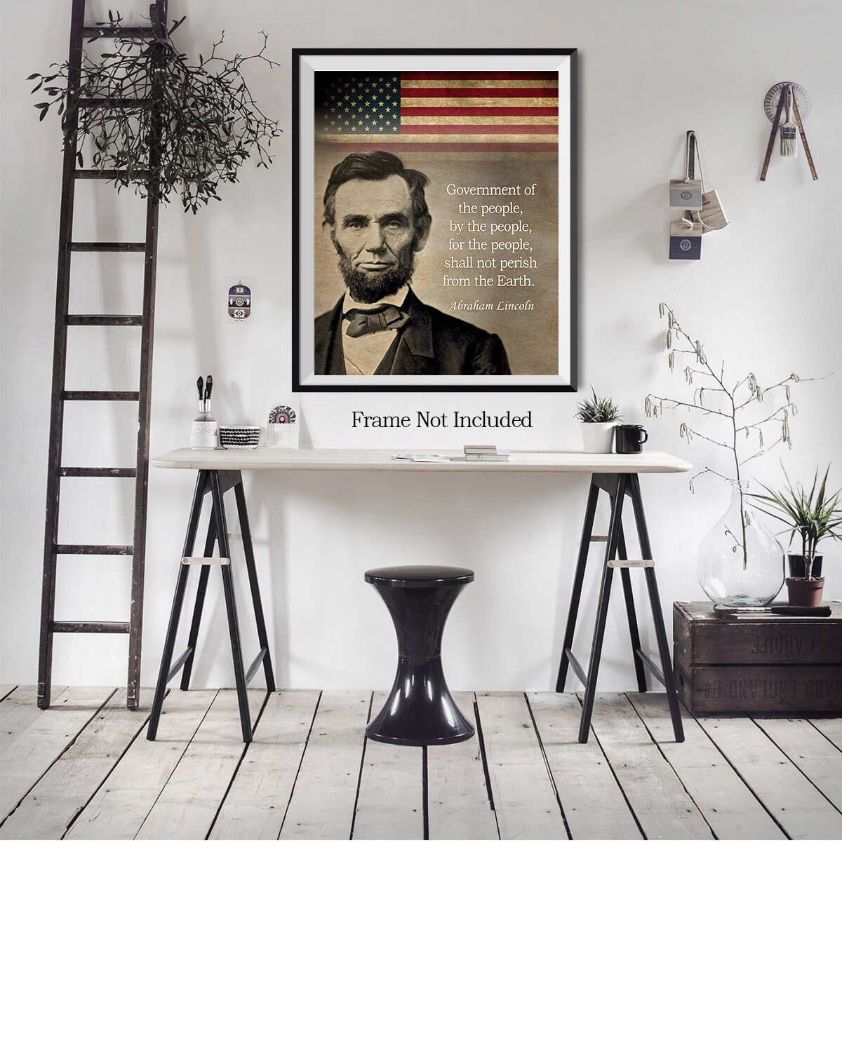 Abraham Lincoln Quote Poster & Canvas Sizes Makes a Great Inspirational ...