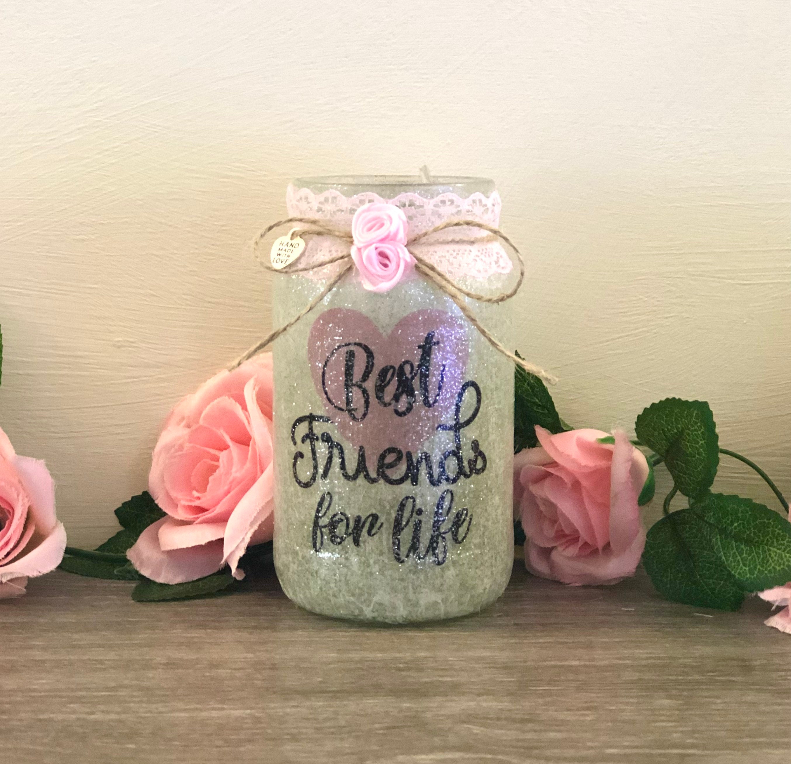 Keepsake Gift for Best Friend Light up Jar Home Decor Love - Etsy
