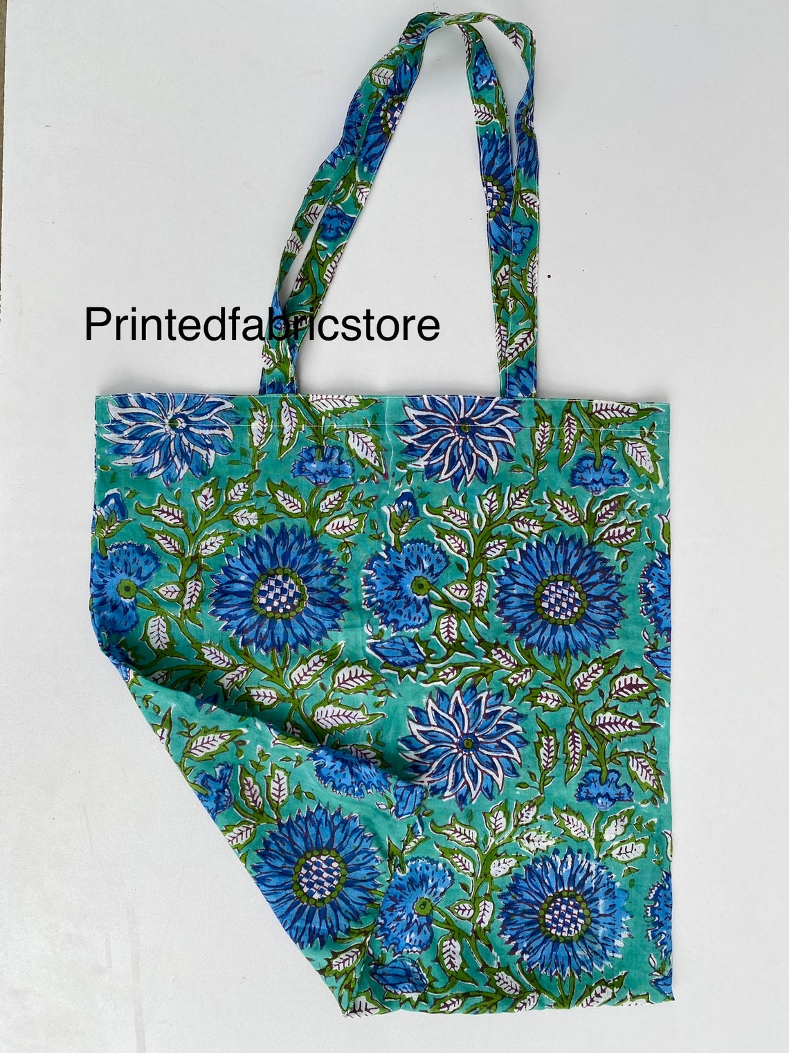 Cotton Hand Block Print Marketing Bags, Washable Shopping Bag Wholesale ...