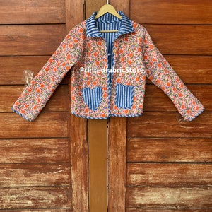 Party Wear Jacket and Coat Gifts for Her New Style 100% Cotton Short ...