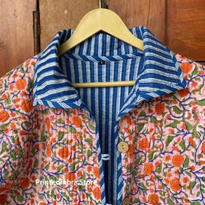 Party Wear Jacket and Coat Gifts for Her New Style 100% Cotton Short ...