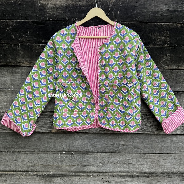 Quilted Jacket Women - Etsy New Zealand
