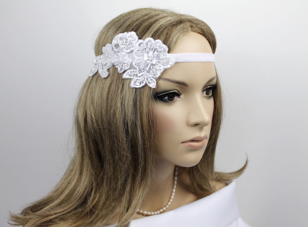 Headband Lace Hair Band Lace - Etsy