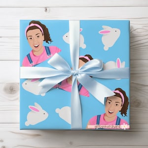 Ms Rachel Personalized Birthday Wrapping Paper, Ms Rachel Kids Birthday ...