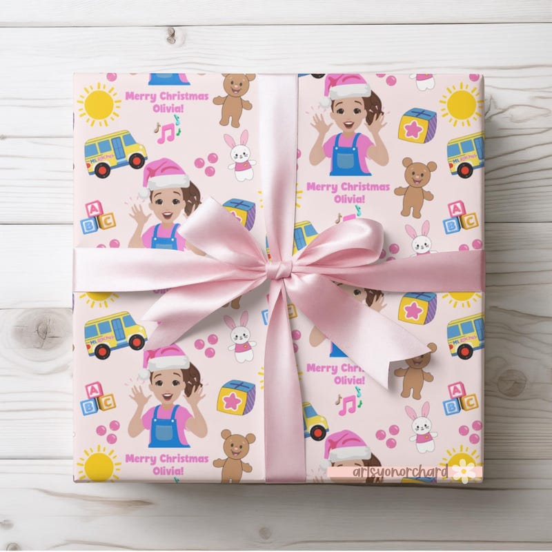 Ms Rachel Christmas Wrap - Etsy