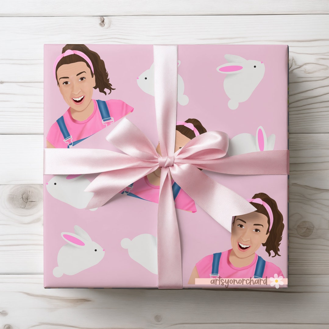 Ms Rachel Personalized Birthday Wrapping Paper, Ms Rachel Kids Birthday ...